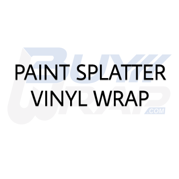 Shop Paint Splatter Car Wrap at the Best Prices | BuyWrap.com