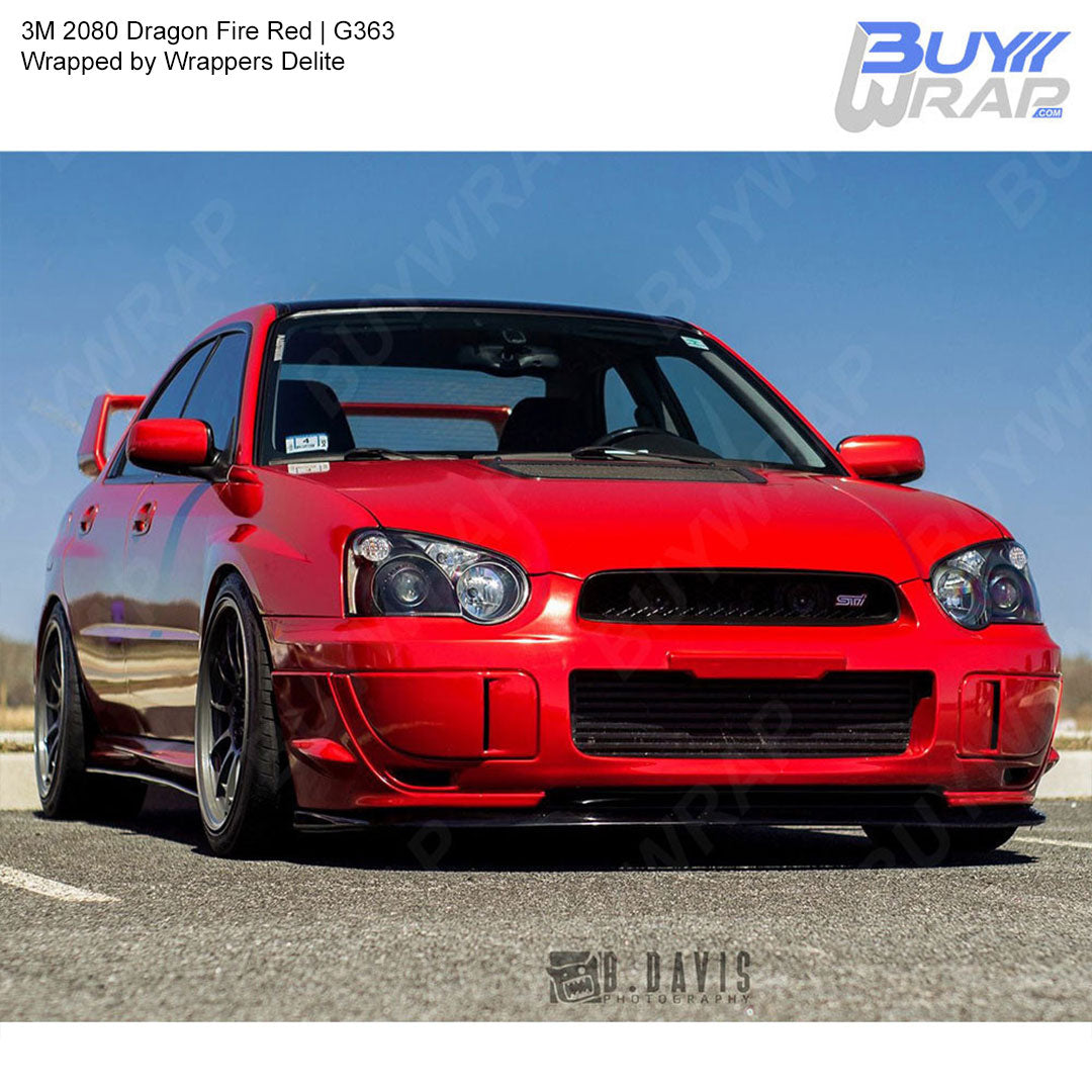 Gloss Dragon Fire Red - 3M | BuyWrap.com