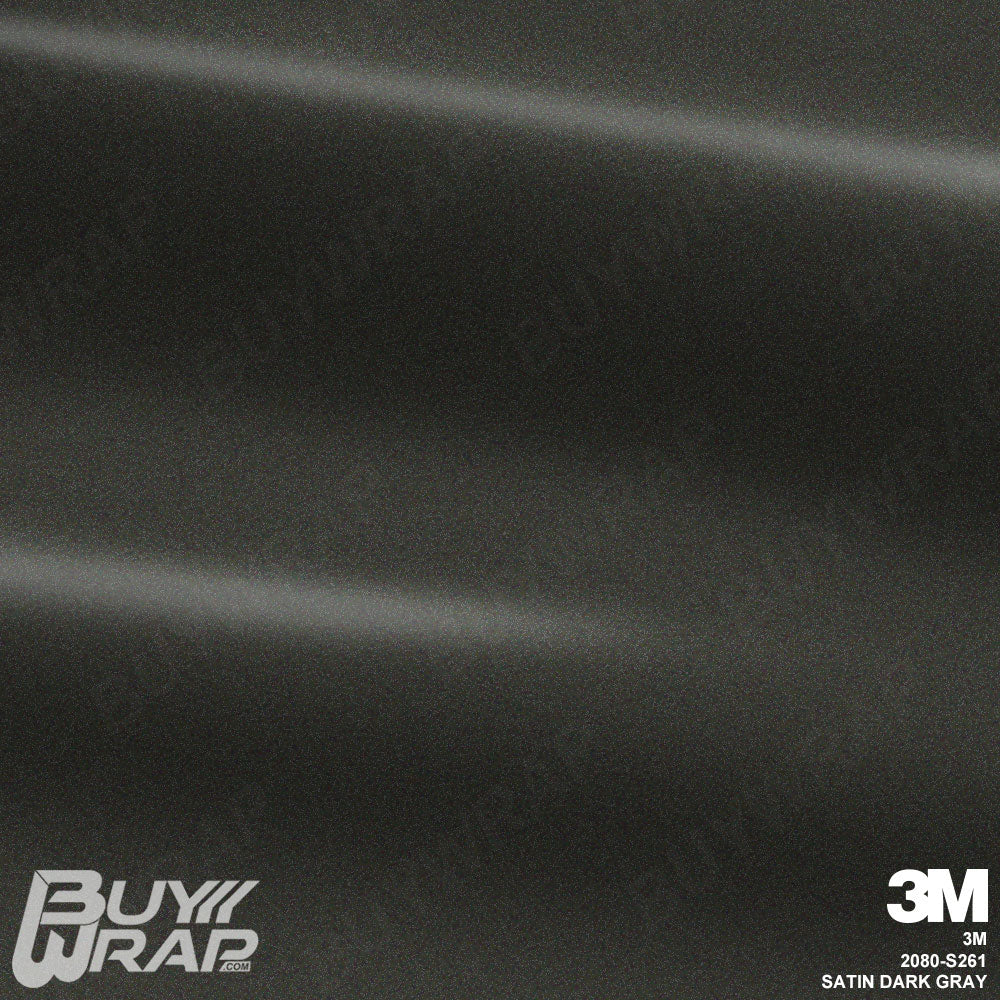 Satin Dark Gray - 3M | BuyWrap.com