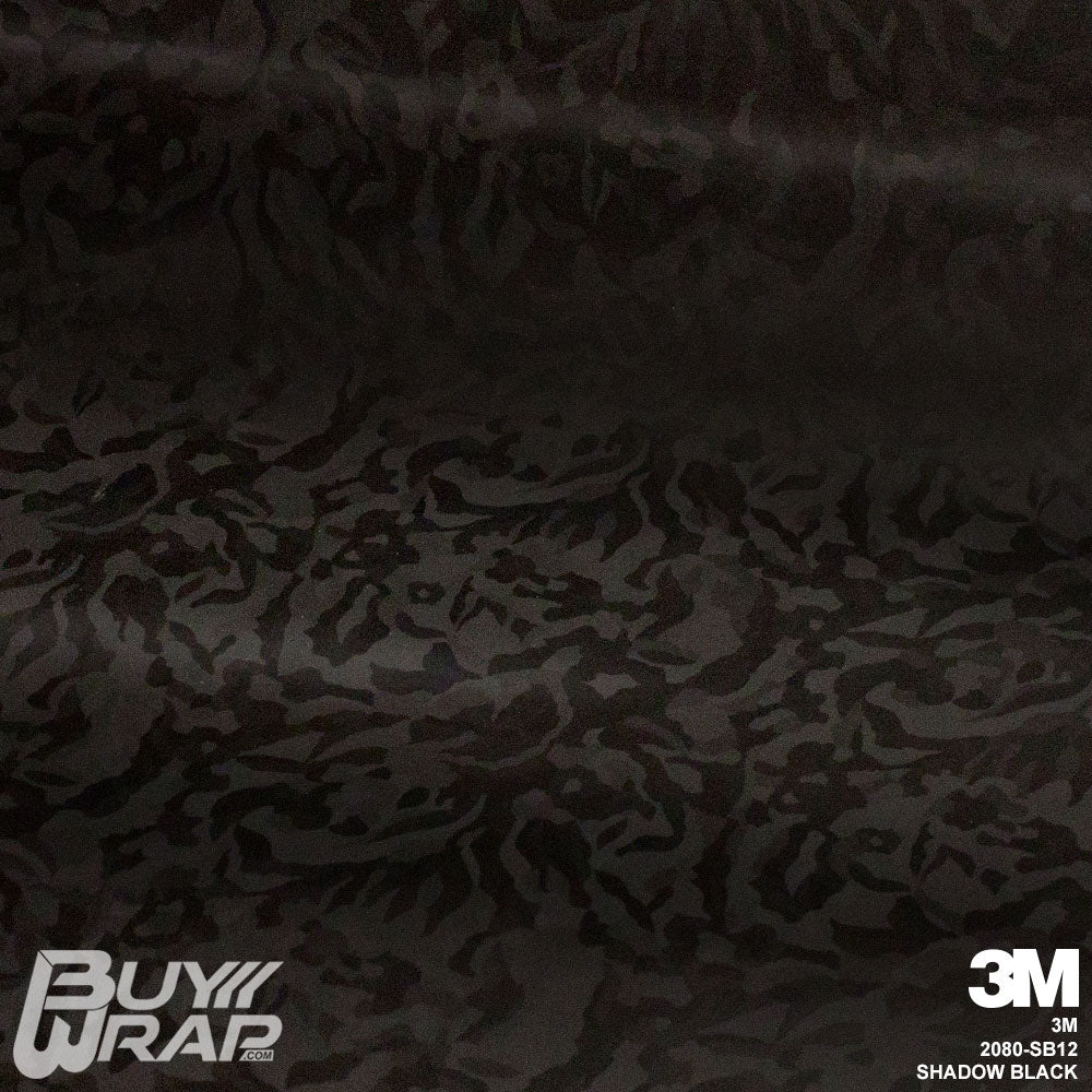 Shadow Black Textured - 3M | BuyWrap.com