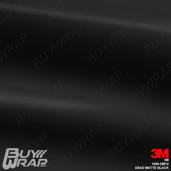 Dead Matte Black - 3M | BuyWrap.com