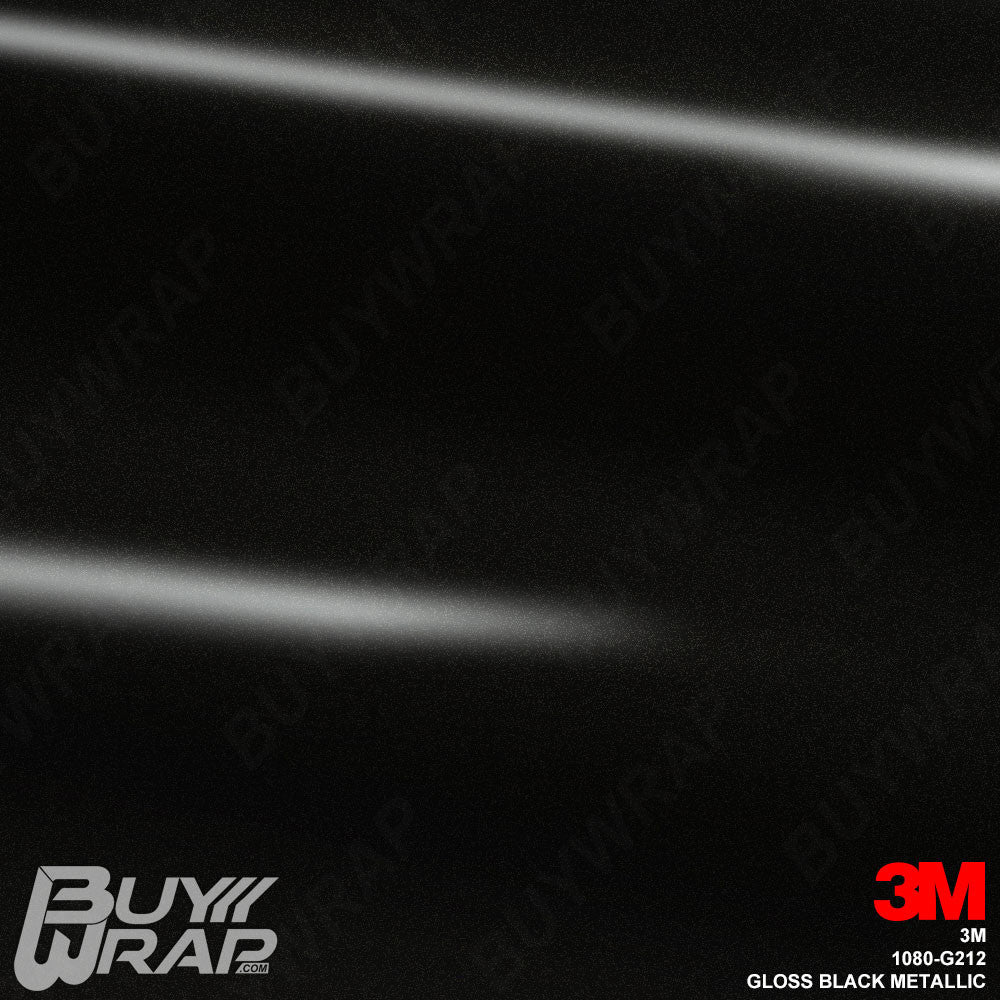Gloss Black Metallic - 3M | BuyWrap.com