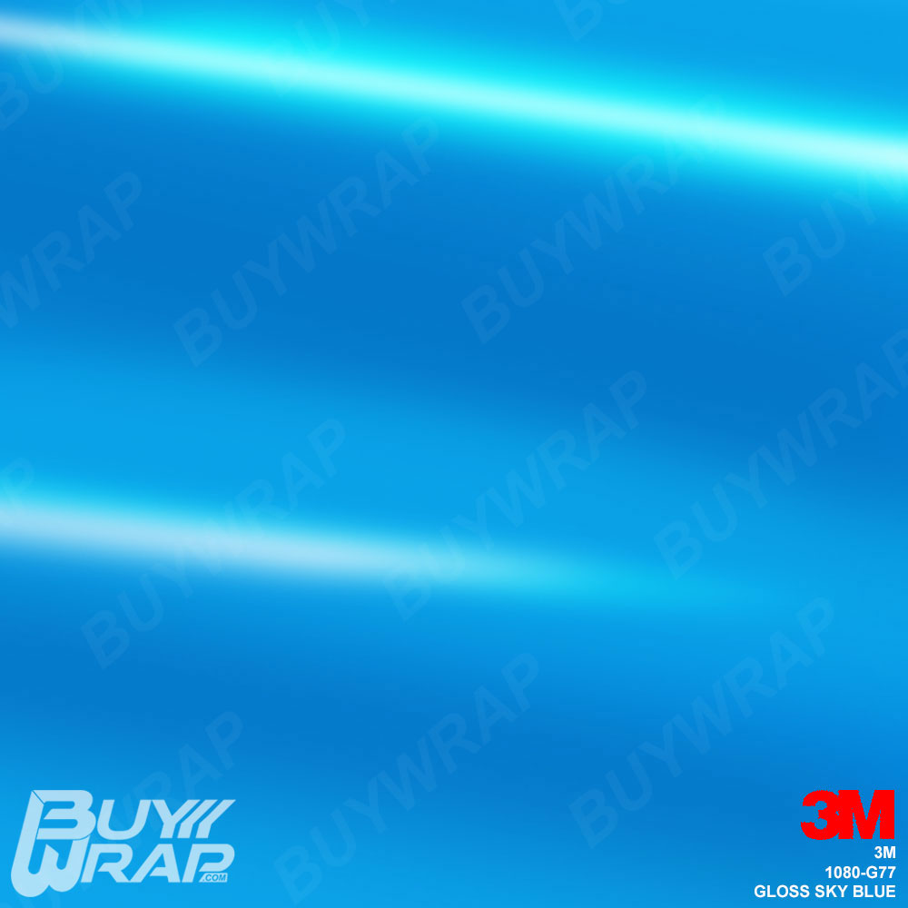 Gloss Sky Blue - 3M | BuyWrap.com