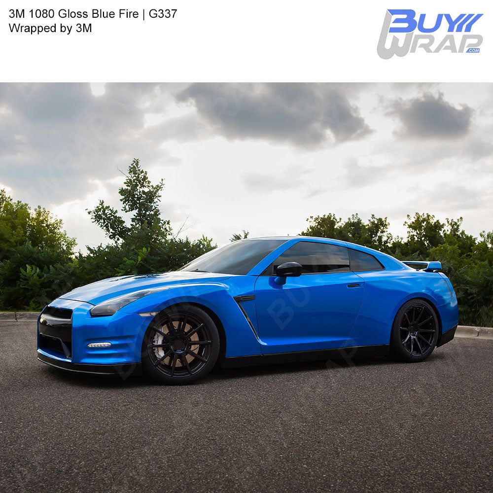 Gloss Blue Fire - 3M | BuyWrap.com