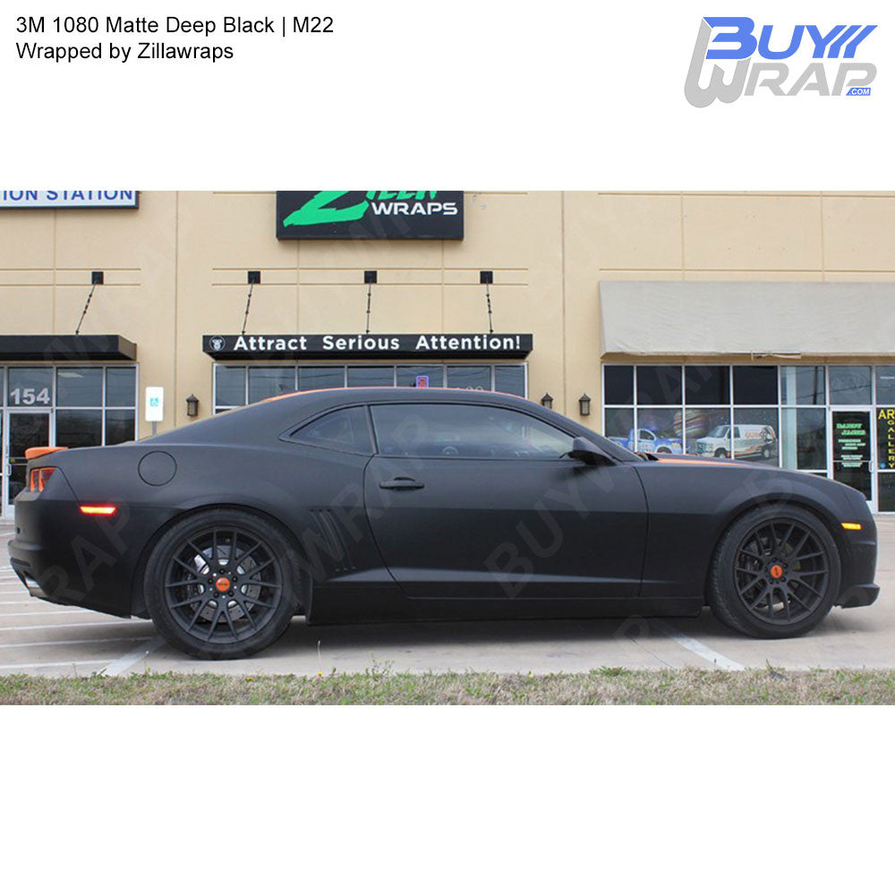 Matte Deep Black - 3M | BuyWrap.com