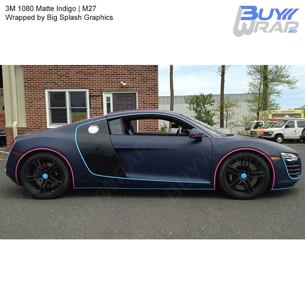 Matte Indigo Blue Vinyl Wrap