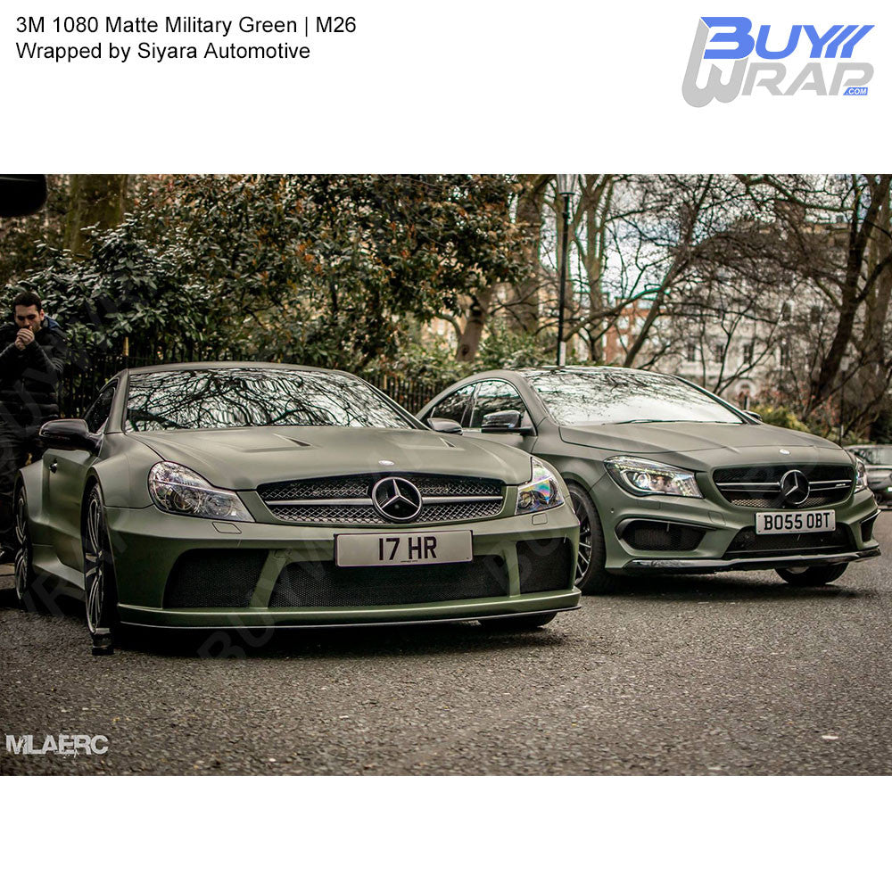 Matte Military Green - 3M | BuyWrap.com