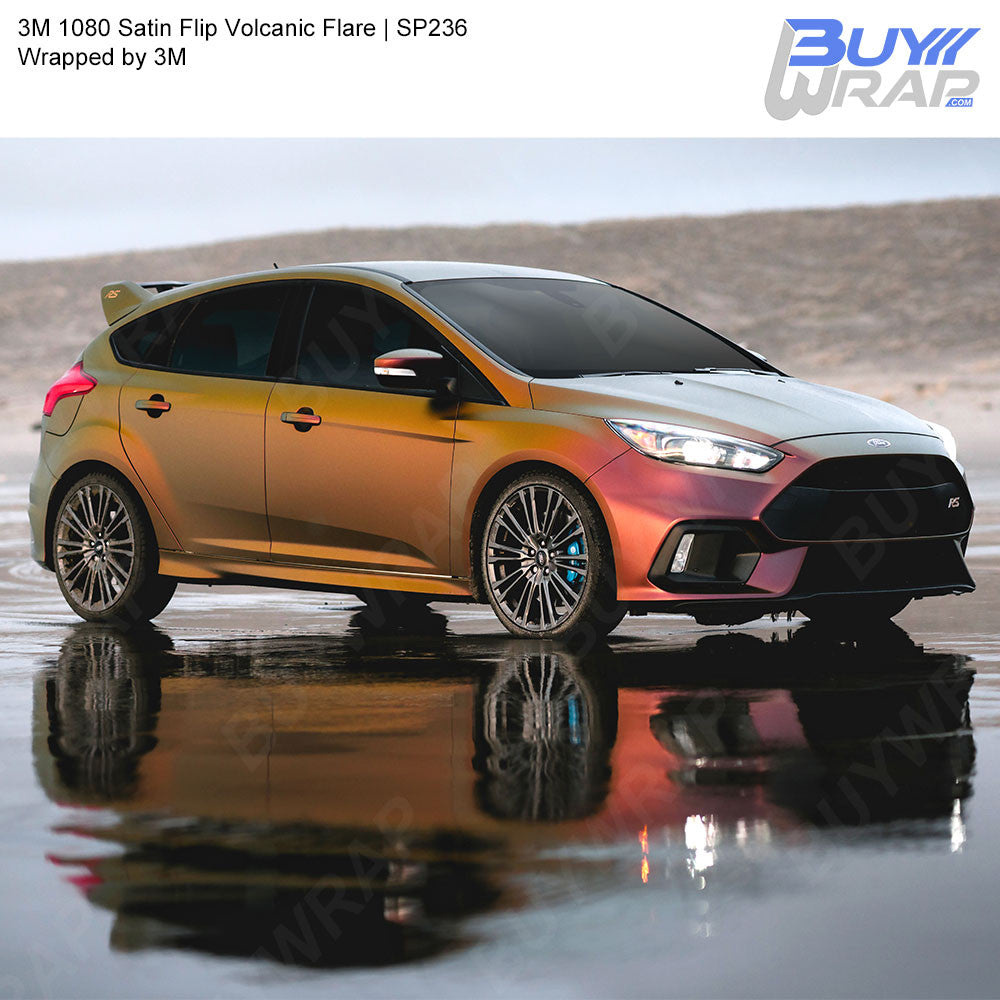 Satin Flip Volcanic Flare - 3M | BuyWrap.com