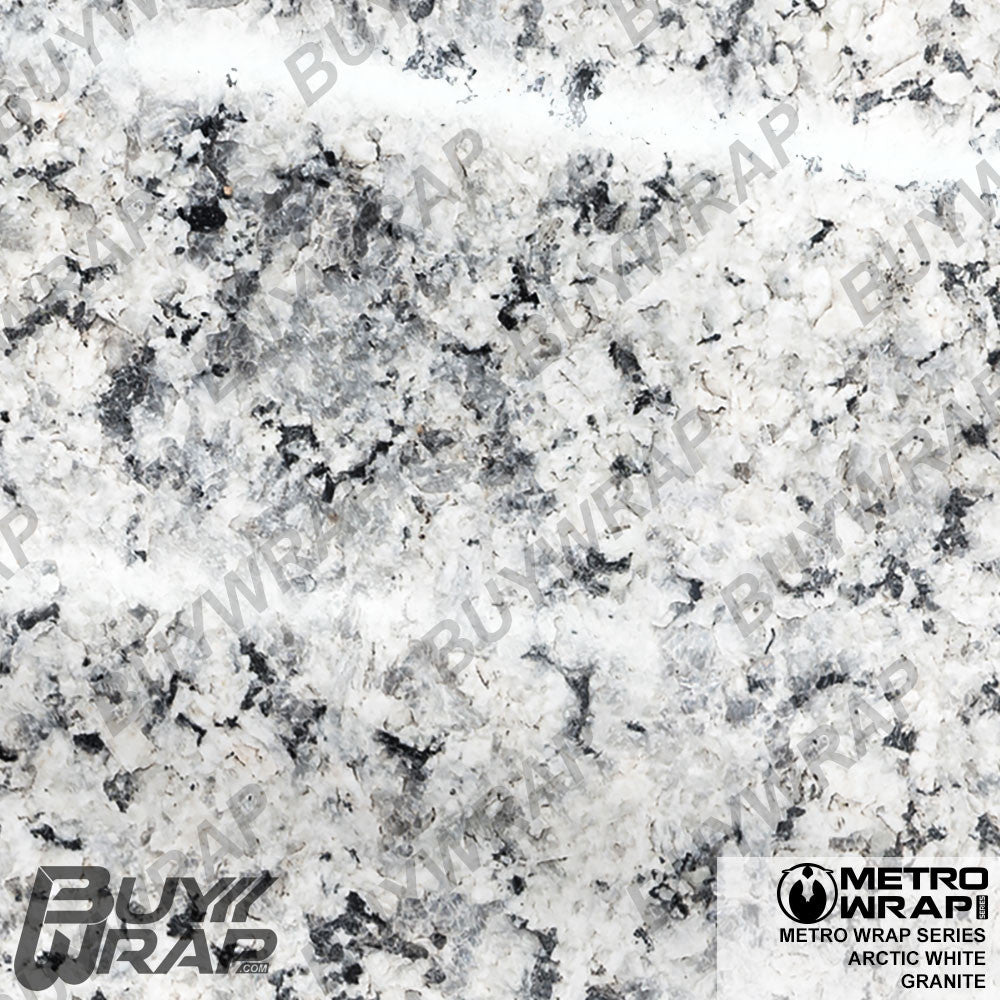 Arctic White Granite - Metro Wrap | BuyWrap.com