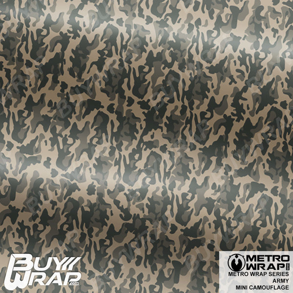 Mini Army Camouflage - Metro Wrap | BuyWrap.com