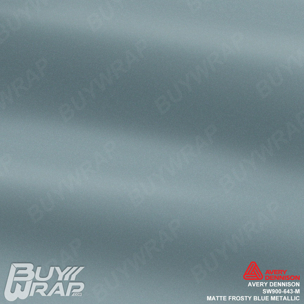 Matte Frosty Blue Metallic - Avery Dennison | BuyWrap.com