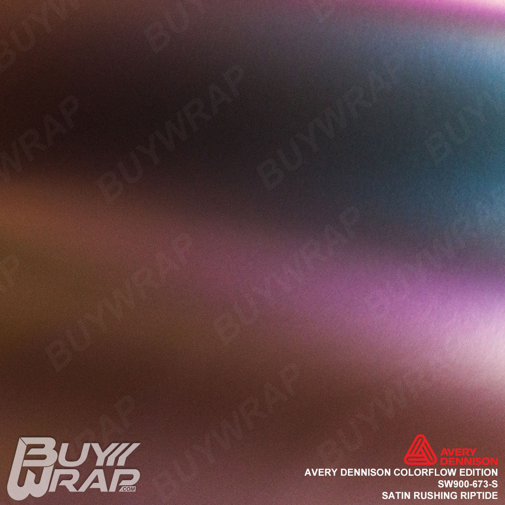Satin Rushing Riptide - Avery Dennison | BuyWrap.com