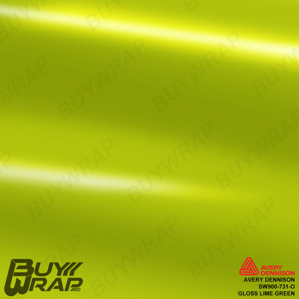 Gloss Lime Green - Avery Dennison | BuyWrap.com