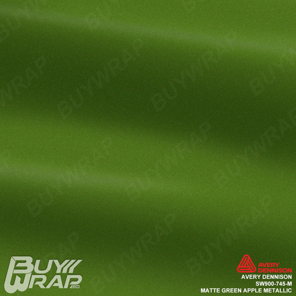 Matte Green Apple Metallic - Avery Dennison | BuyWrap.com