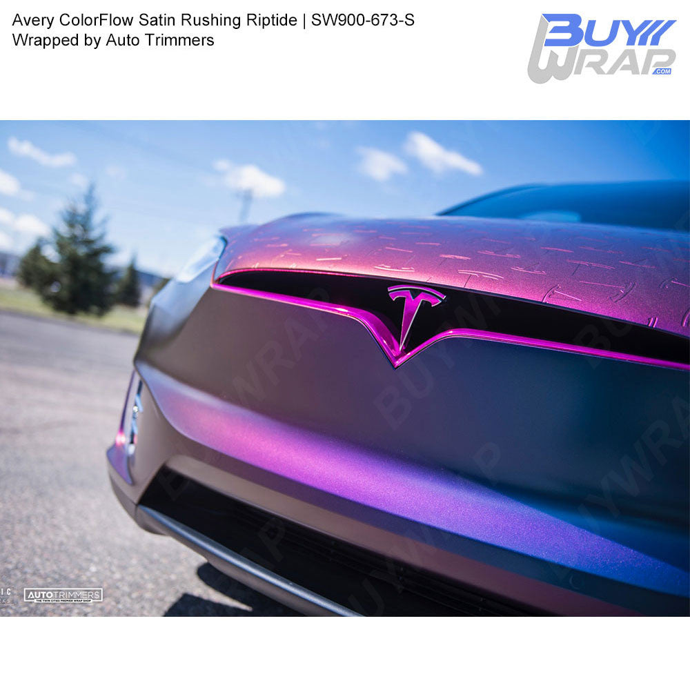 Satin Rushing Riptide - Avery Dennison | BuyWrap.com