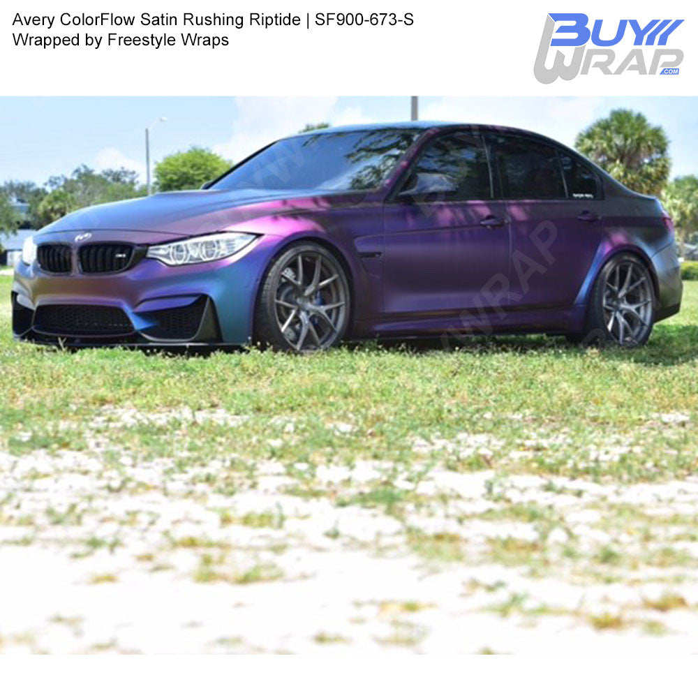 Satin Rushing Riptide - Avery Dennison | BuyWrap.com