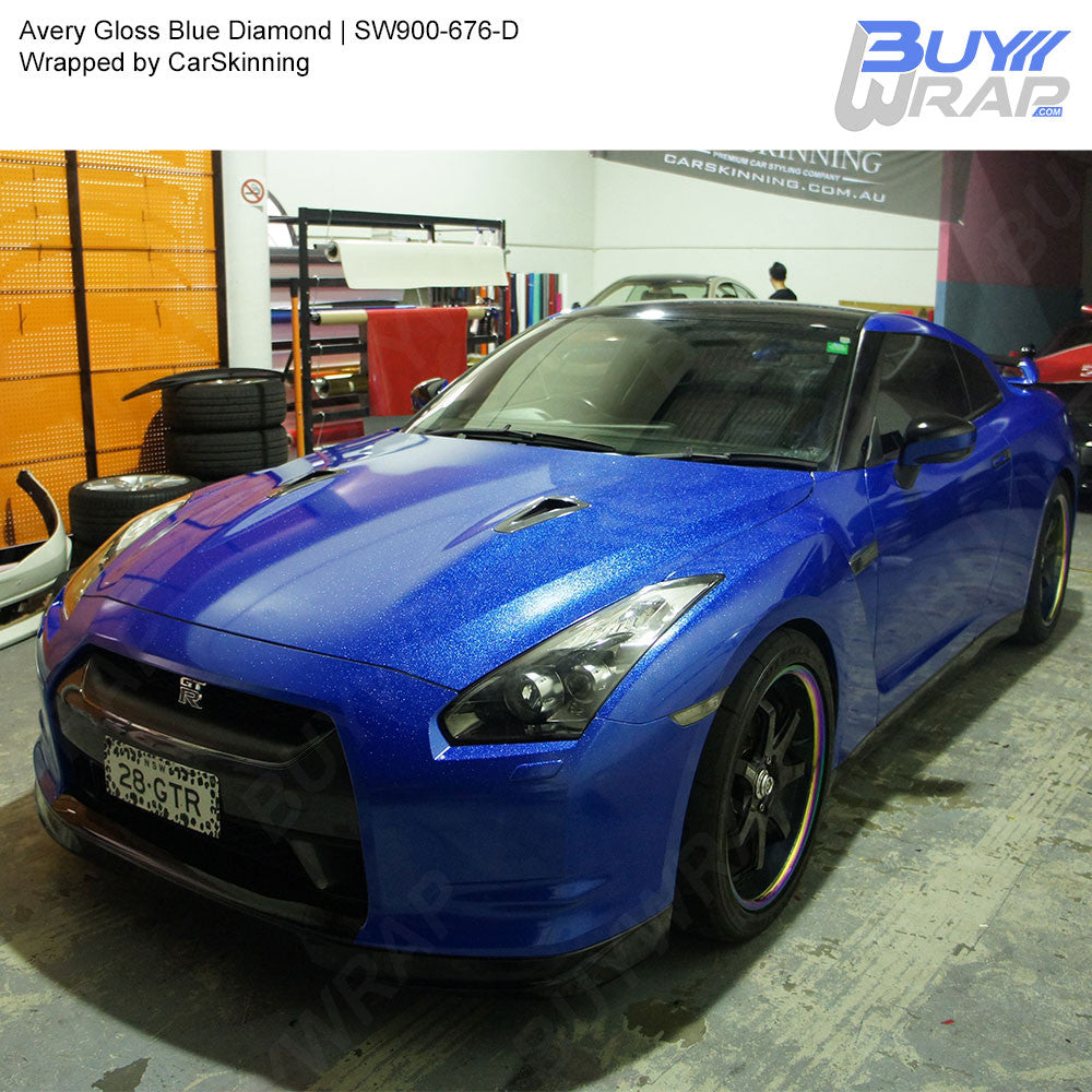 Gloss Blue Diamond - Avery Dennison | BuyWrap.com