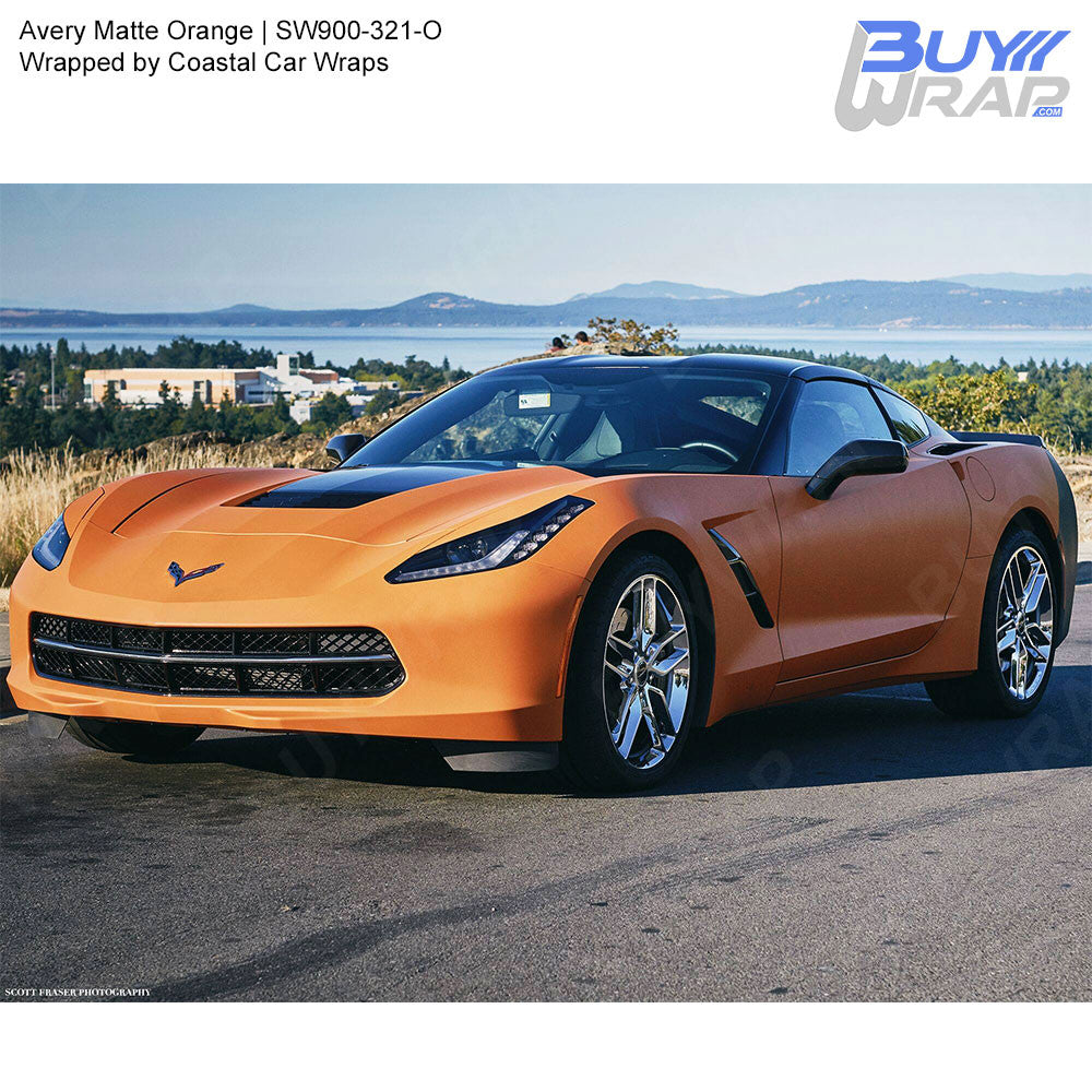 Matte Orange - Avery Dennison | BuyWrap.com