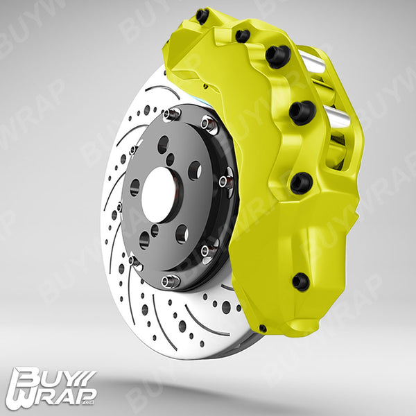 3M Reflective Yellow Brake Caliper Vinyl Wrap | BuyWrap.com