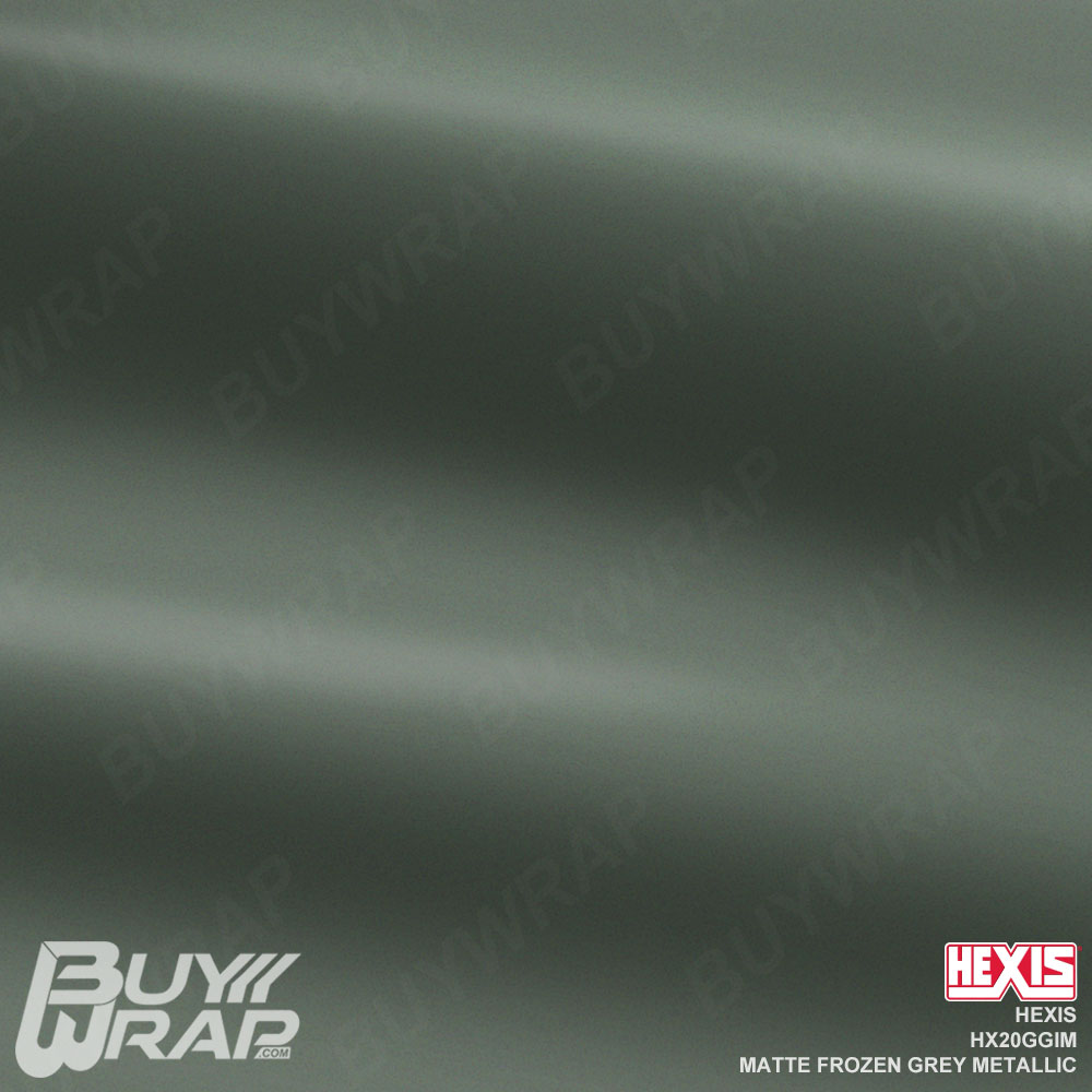 Matte Frozen Gray Metallic - Hexis | BuyWrap.com