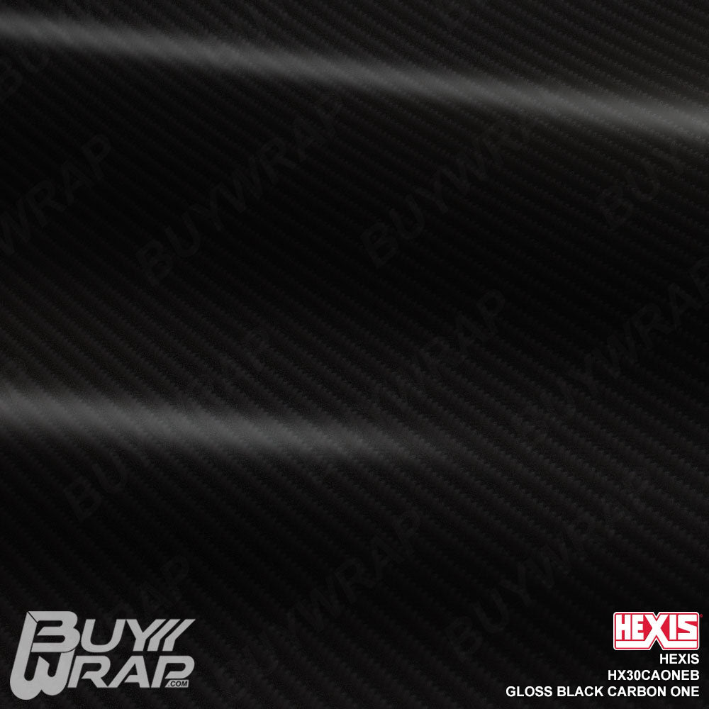 Gloss Black Carbon One - Hexis | BuyWrap.com