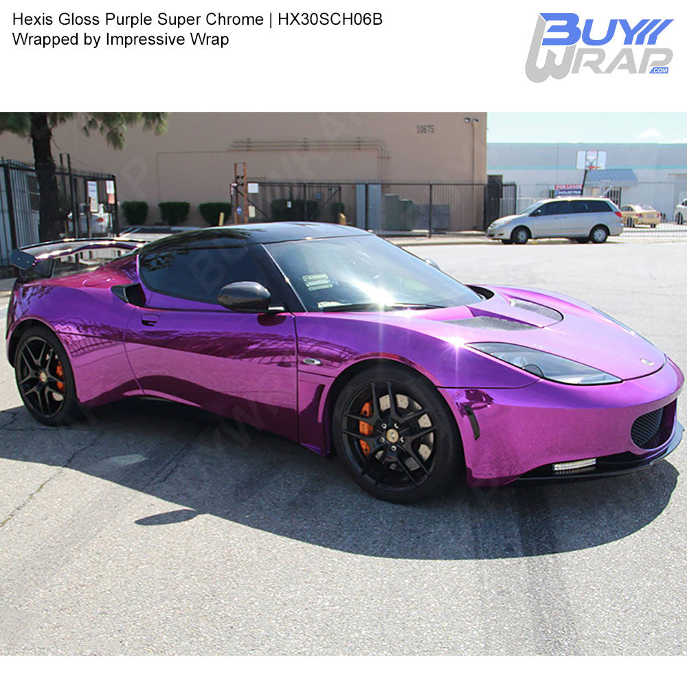 Gloss Purple Super Chrome - Hexis | BuyWrap.com