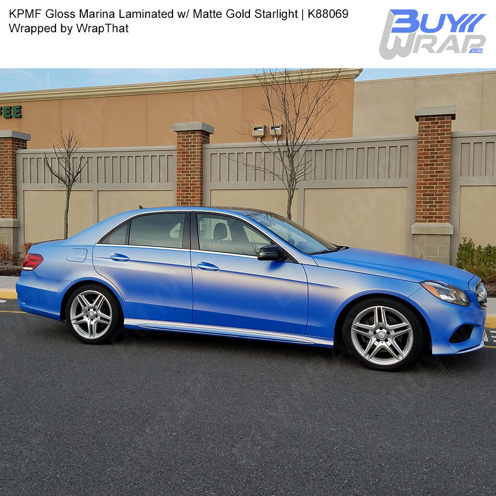 Matte Gold Starlight - KPMF Overlaminate | BuyWrap.com