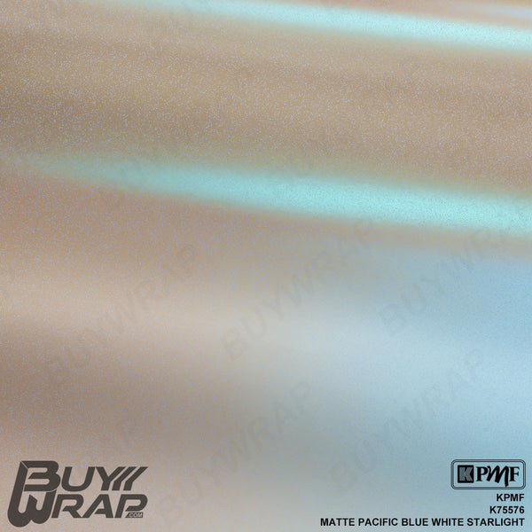 Matte Pacific Blue Starlight - KPMF Overlaminate | BuyWrap.com