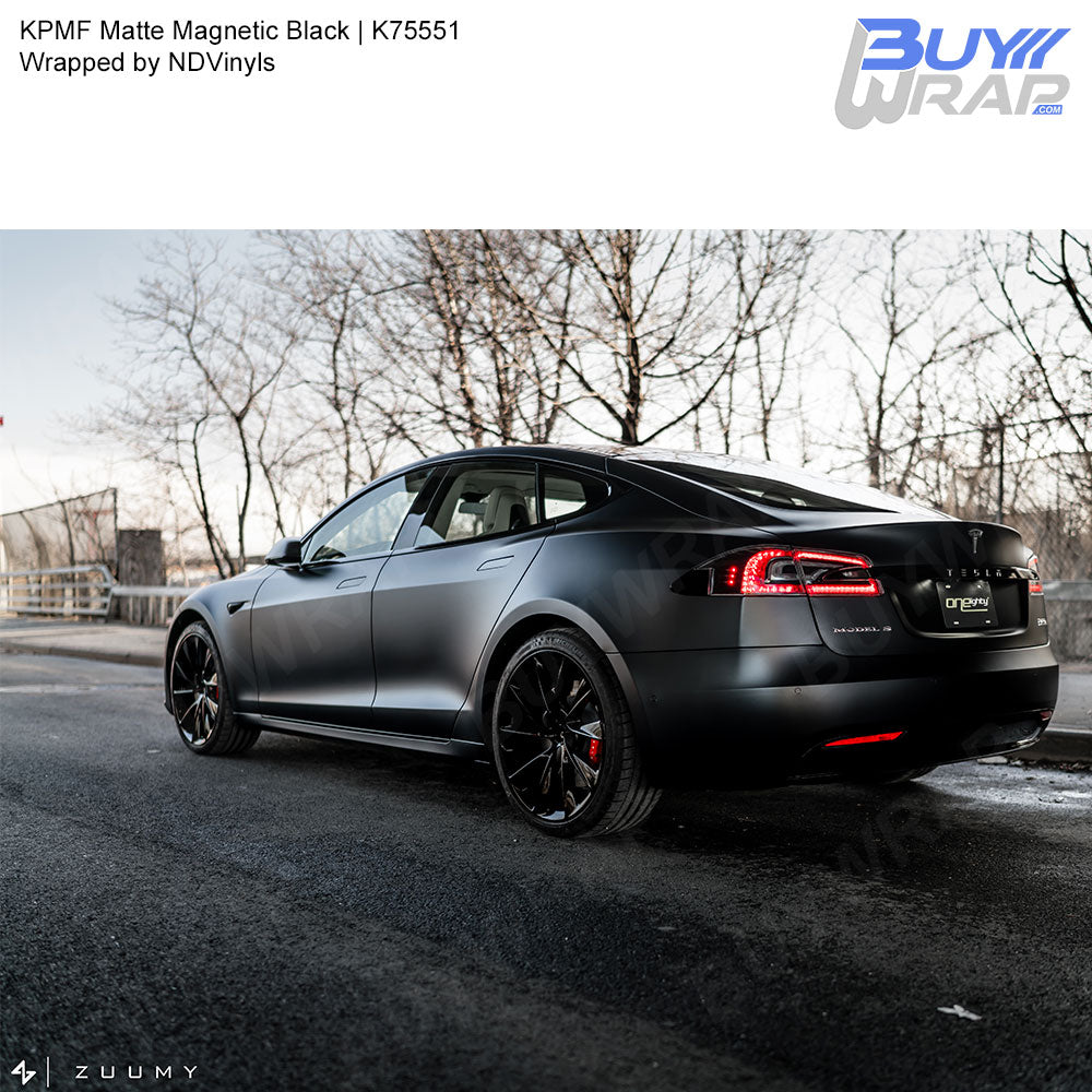 Matte Magnetic Black - KPMF | BuyWrap.com