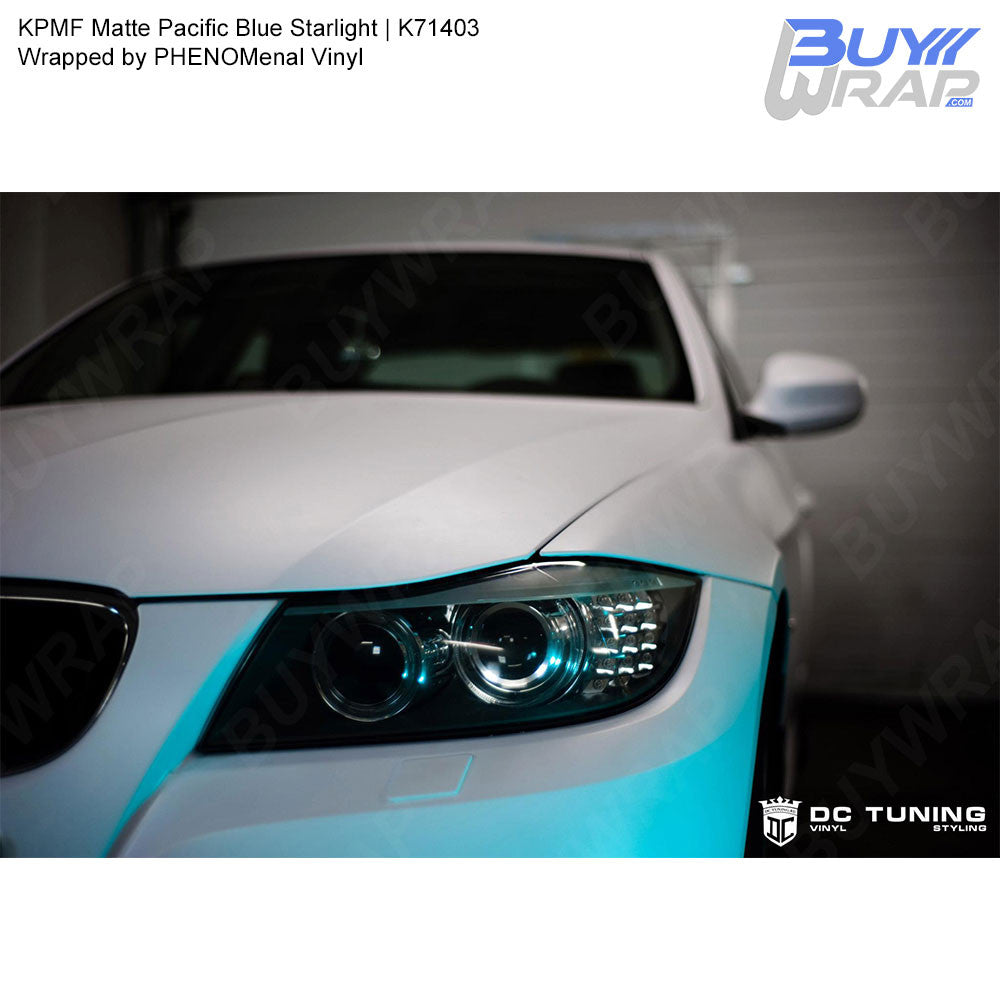 Matte Pacific Blue Starlight - KPMF Overlaminate | BuyWrap.com