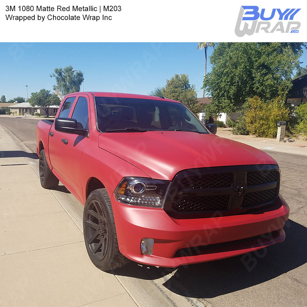 Matte Red Metallic - 3M | BuyWrap.com