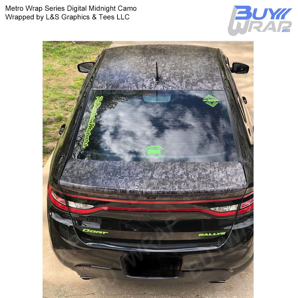 Digital Midnight Camouflage - Metro Wrap | BuyWrap.com