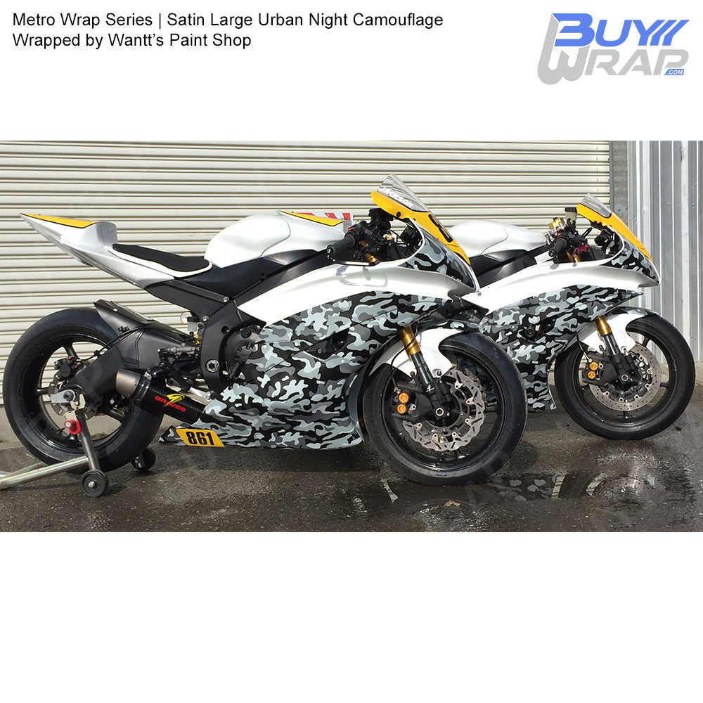 Urban Night Camouflage - Metro Wrap | BuyWrap.com