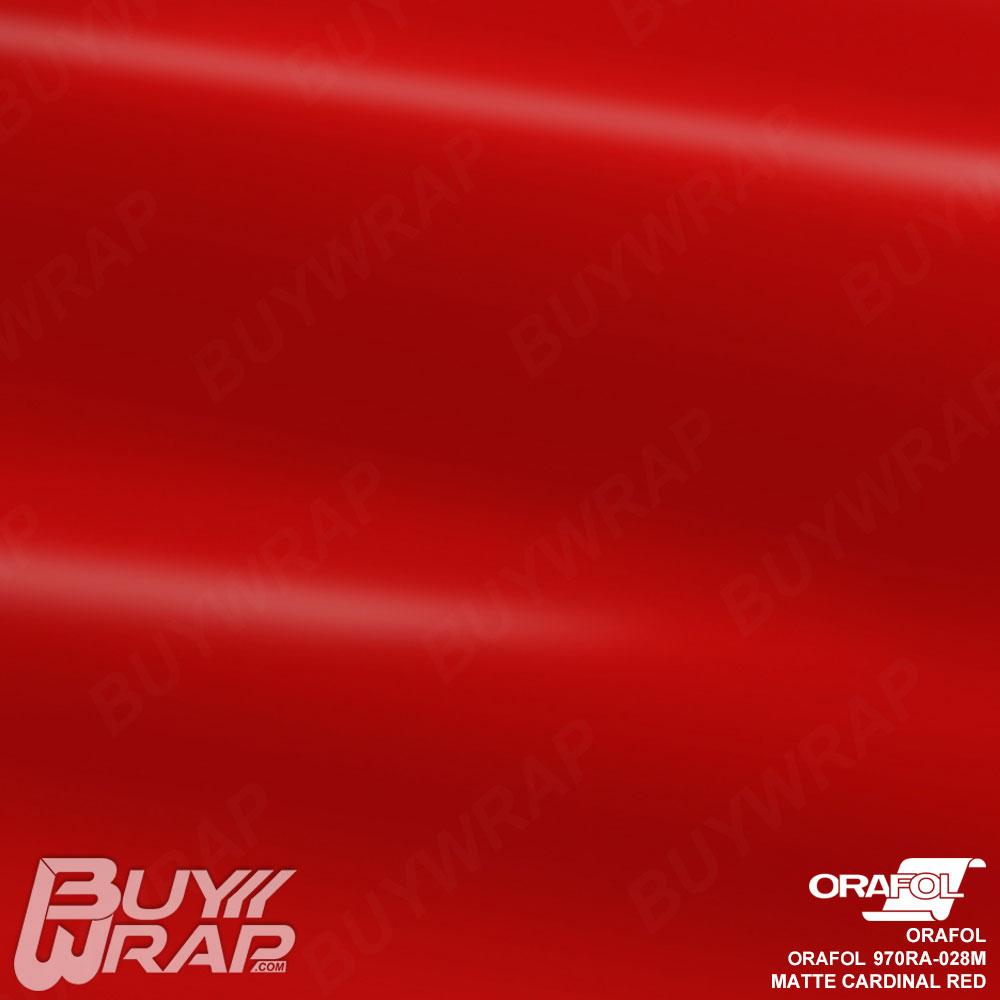 Matte Cardinal Red - Orafol | BuyWrap.com