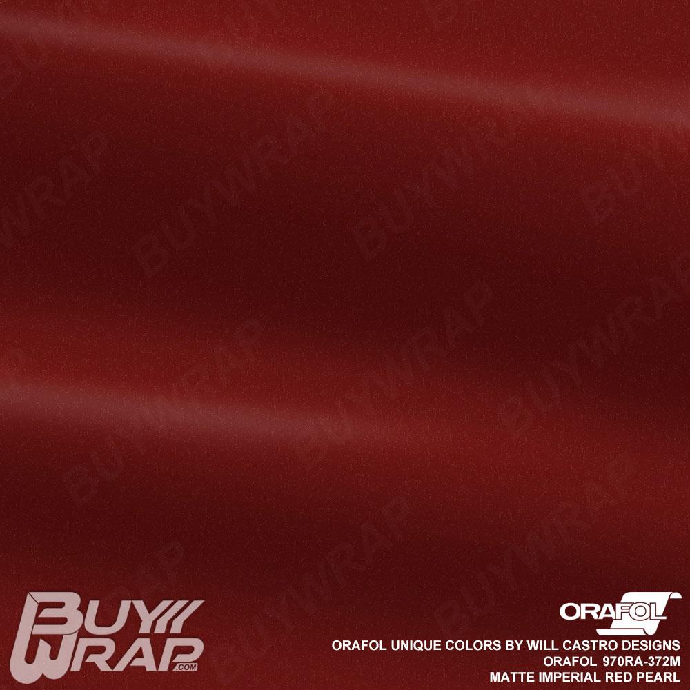 Matte Imperial Red Pearl - Orafol | BuyWrap.com