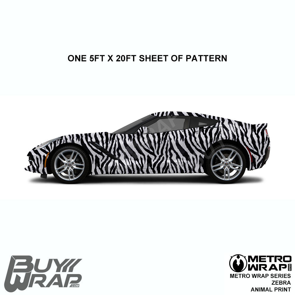Zebra Animal Print - Metro Wrap | BuyWrap.com